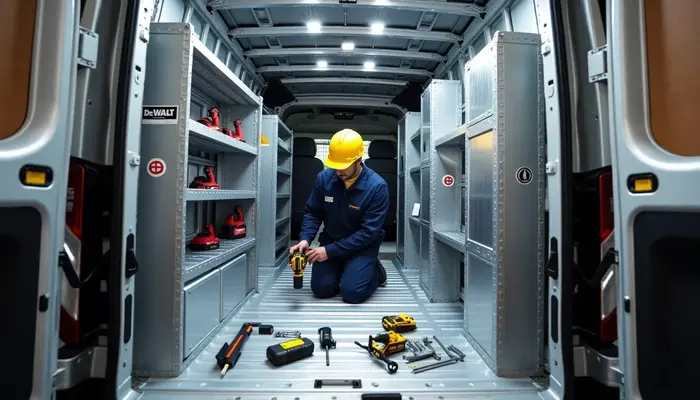 How to Install Ford Transit Van Racking in Just 10 Minutes
